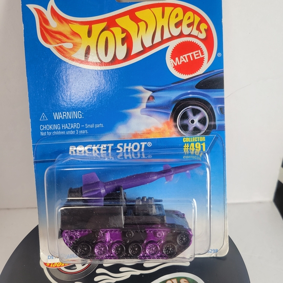 Hot Wheels | Toys | Hot Wheels Rocket Shot Purple Toy Tank | Poshmark